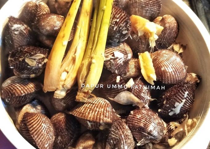 Resep Kerang Rebus oleh Dapur Ummu Fathimah - Cookpad