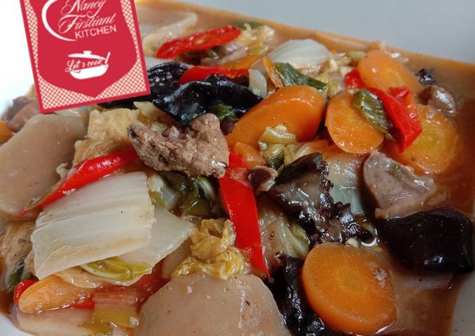 Resep Capcay Ati Ampela Bakso & Sayur oleh Nancy Firstiant's Kitchen ...
