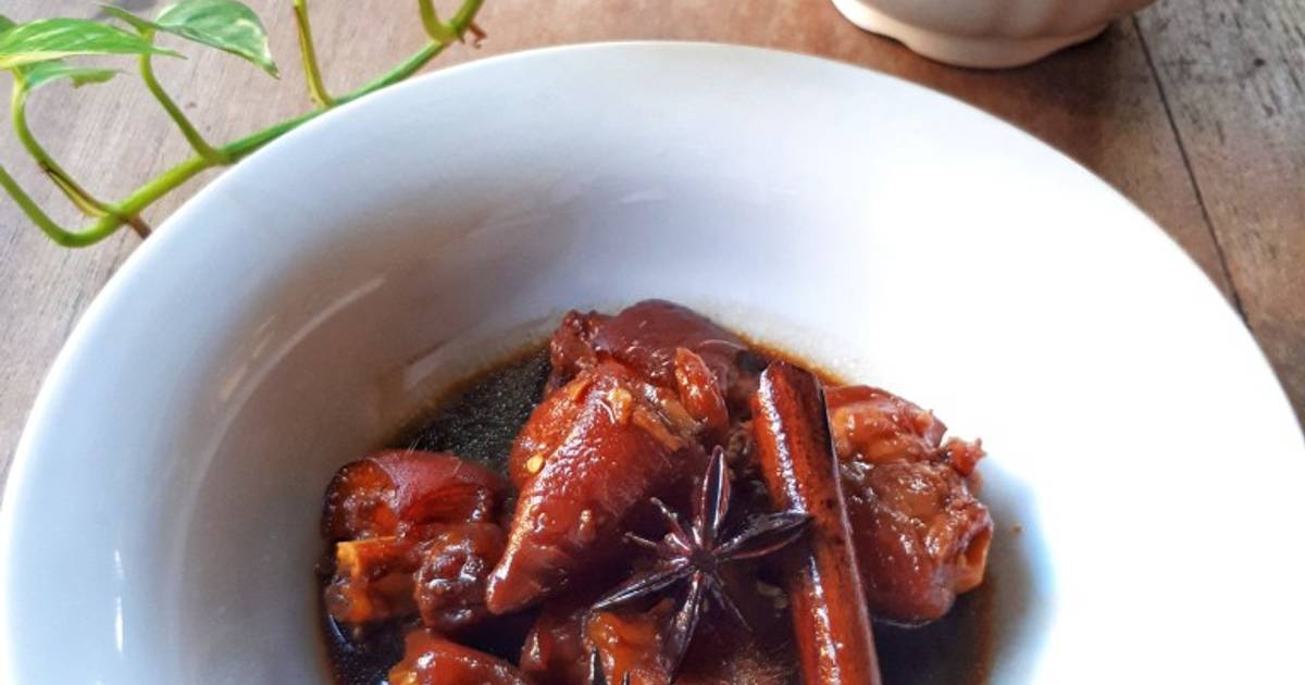 Resep Angsio kaki babi oleh Elizabeth Widya Caroline - Cookpad