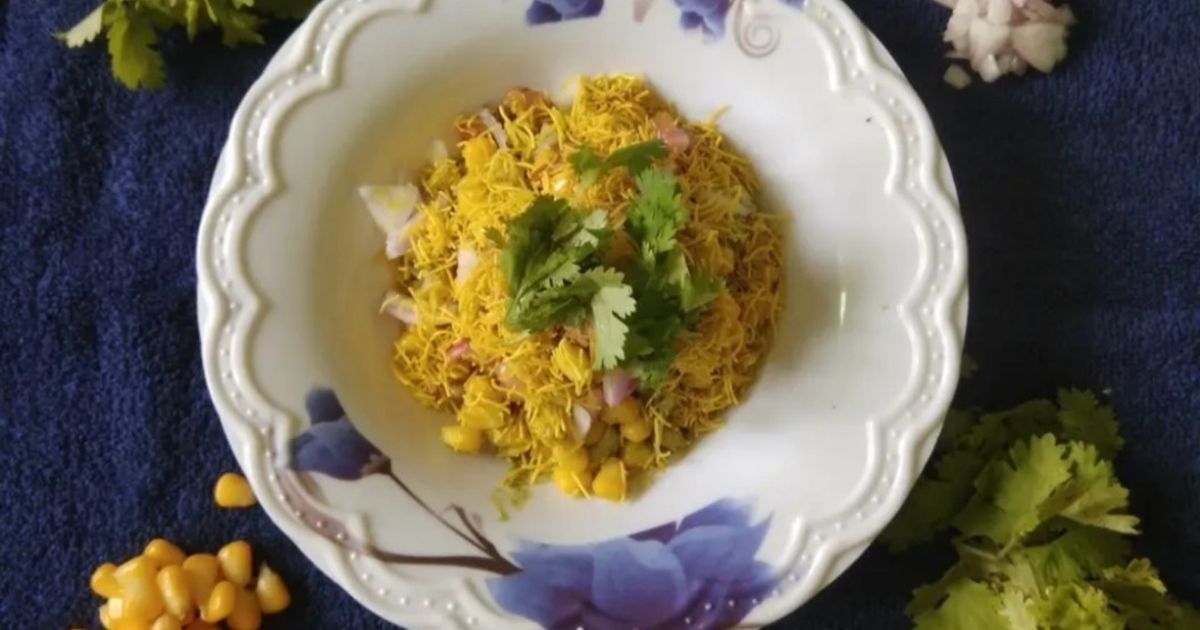 Corn Bhel Recipe by Jigisha Modi - Cookpad
