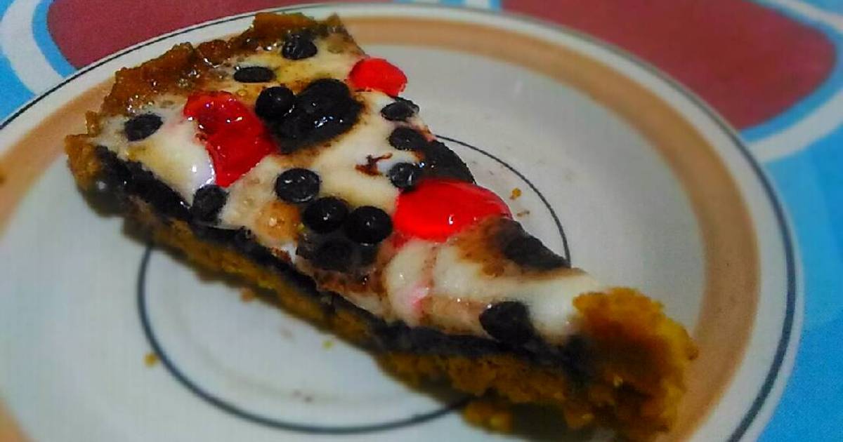 Resep Choco mellow pie (no bake) oleh Ratri Ayu - Cookpad
