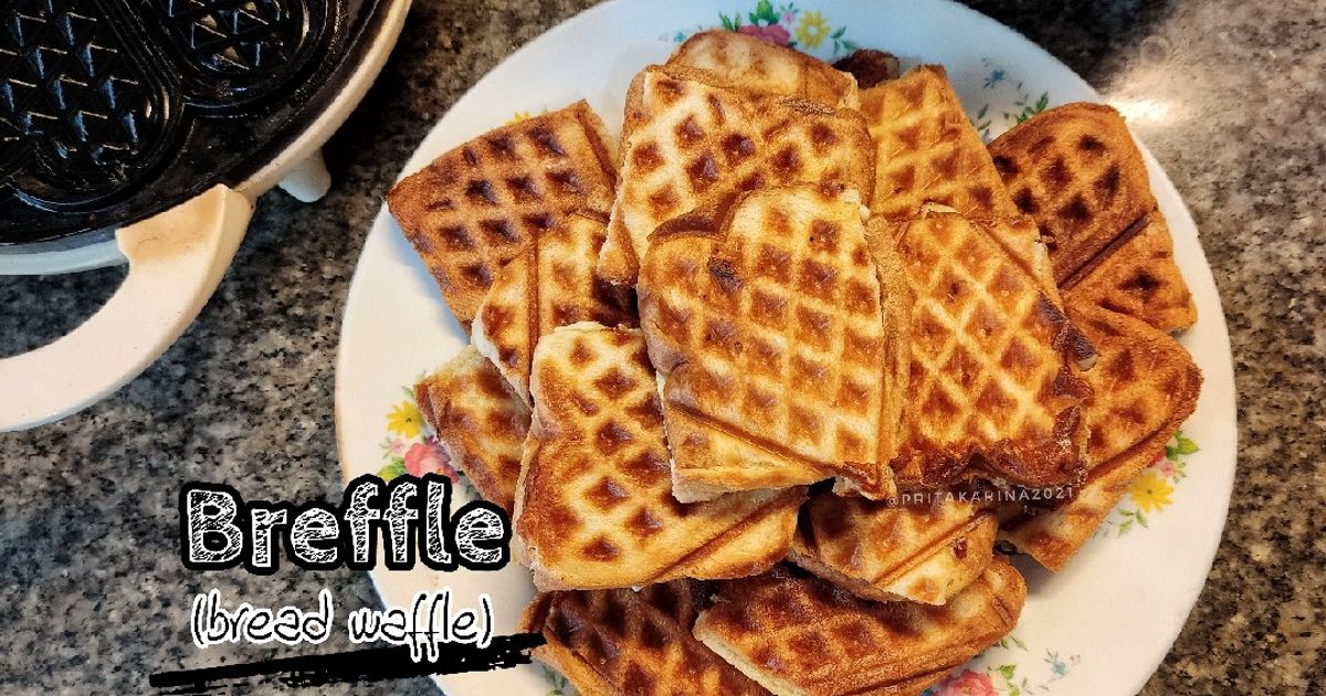 Resep Breffle (Bread Waffle) oleh Prita Karina - Cookpad