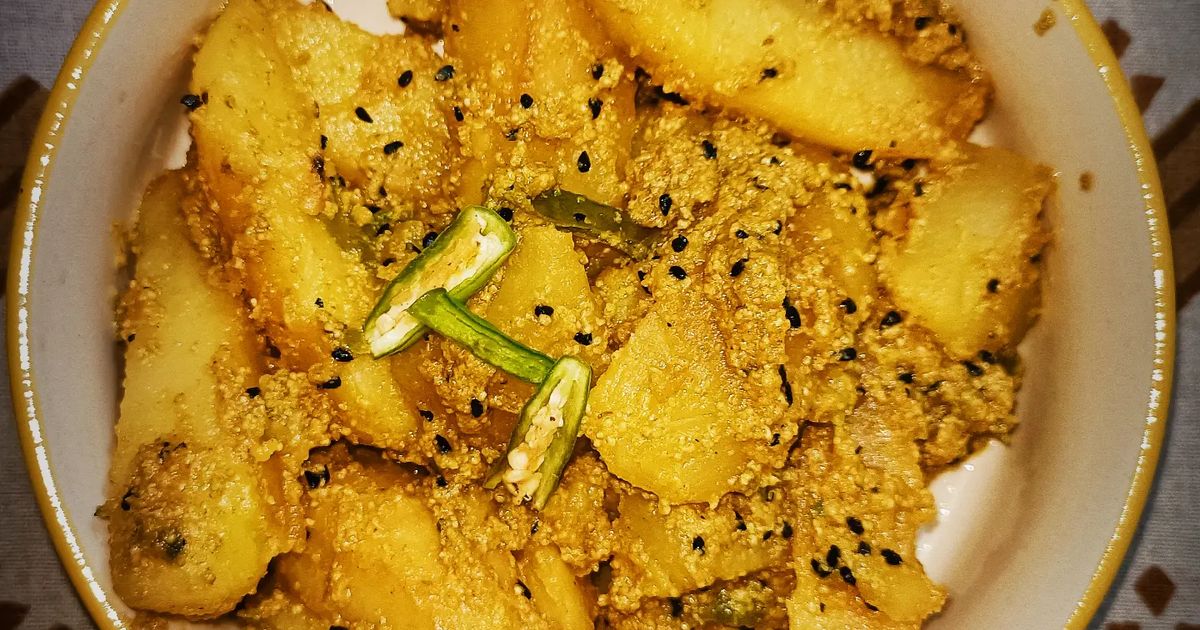 Aloo Posto Recipe by "a" Pinch To Taste - Cookpad