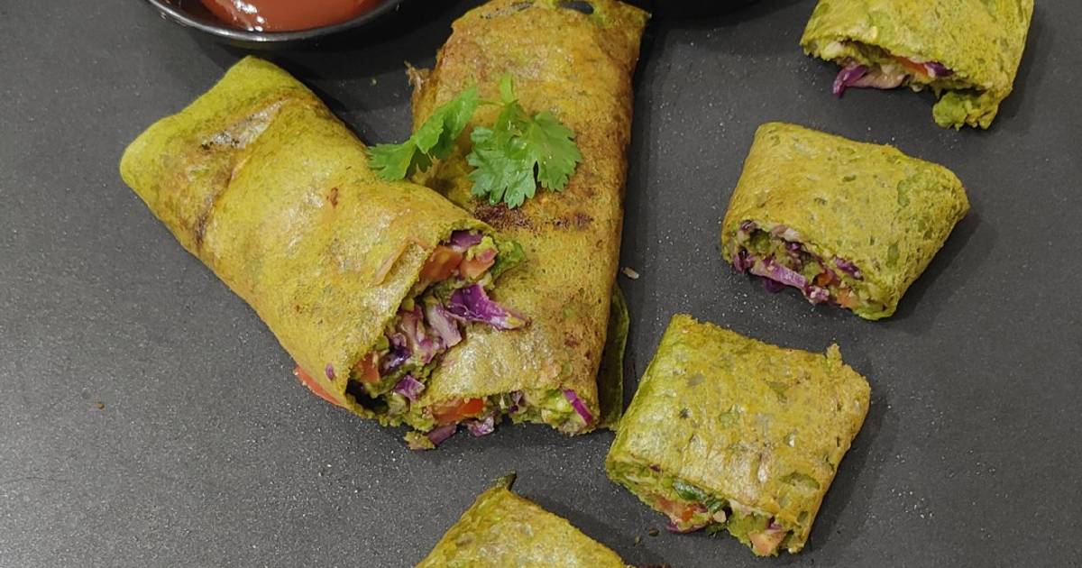 Sprouts Dosa Recipe by Geeta Godhiwala - Cookpad