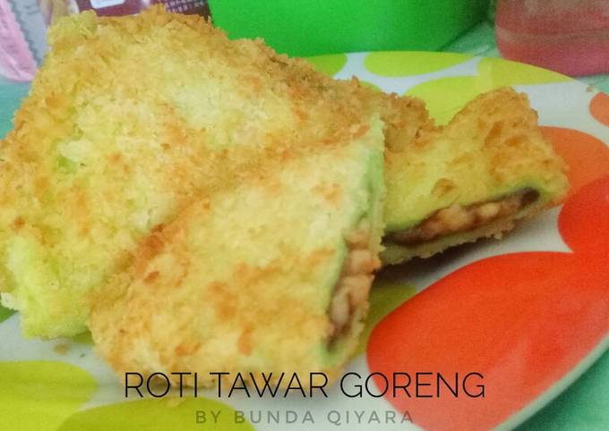Resep Roti Tawar Goreng oleh Lailil Ziana W - Cookpad