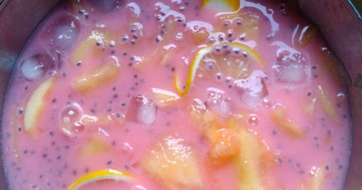 455 resep es selasih sirup lemon enak dan mudah - Cookpad