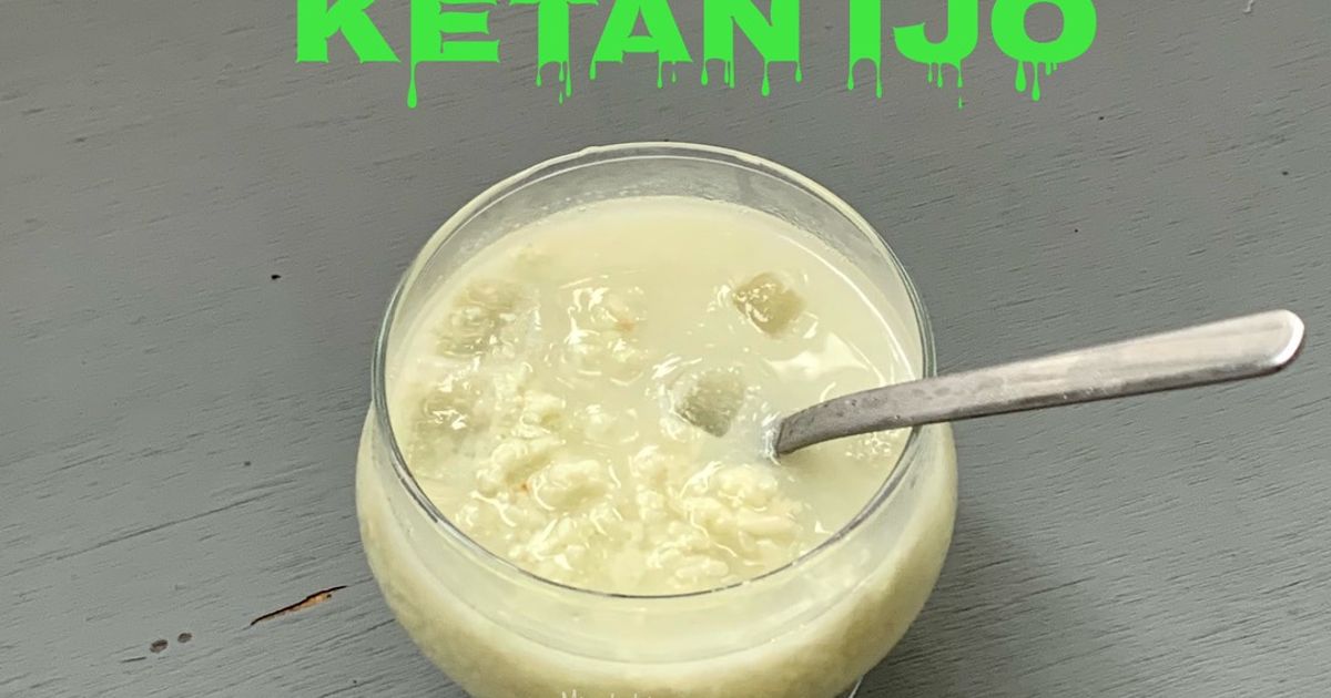 Resep Es Tape Ketan Ijo oleh Nia - Mimakuki - Cookpad