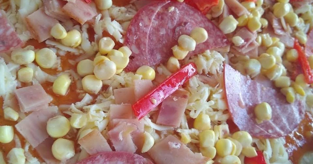 Pizza A Lo Venezolano Receta de Javier- Cookpad