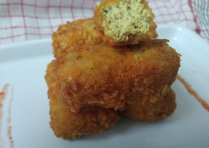 Resep Nugget tahu ayam cincang oleh Barbar - Cookpad