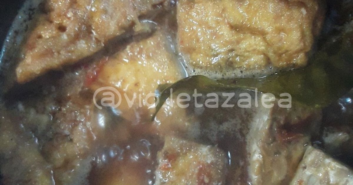 Resep Sayur Tahu Pelengkap Nasi Jamblang Ala Violet Azalea oleh Violet ...