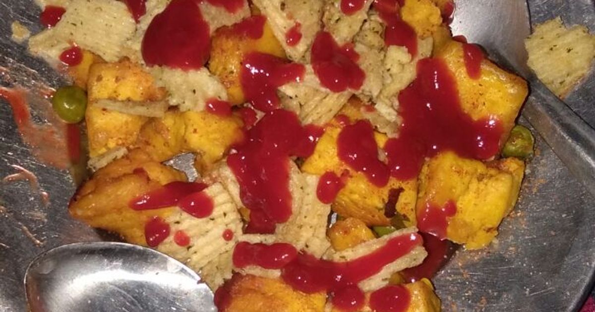 Cranchi Paneer Chips Chaat Recipe by Yashoda Bhati - Cookpad