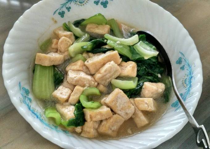 Resep Cah Kailan + Tahu oleh Heni Rosita - Cookpad