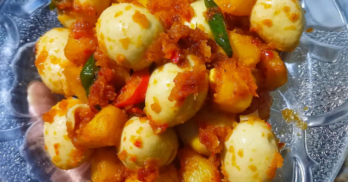 Resep 391. Sambel Goreng Kentang Telur Puyuh oleh Nani_Tsuba - Cookpad