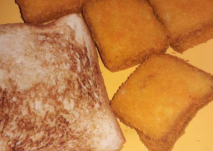 Resep Roti tawar goreng panir oleh Mama ZaenAl - Cookpad