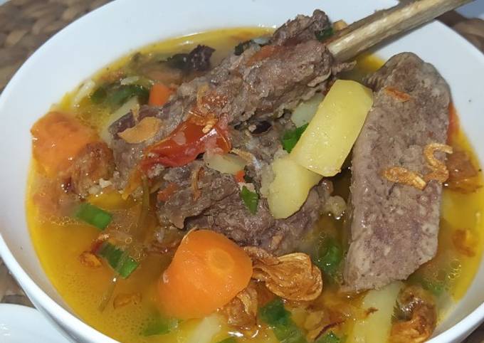 Resep Sop Tulang Sapi oleh zety - Cookpad