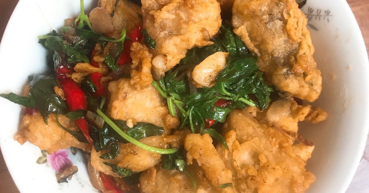 Resep Gurame Cabe Garam Kemangi oleh Ulfa Dara - Cookpad