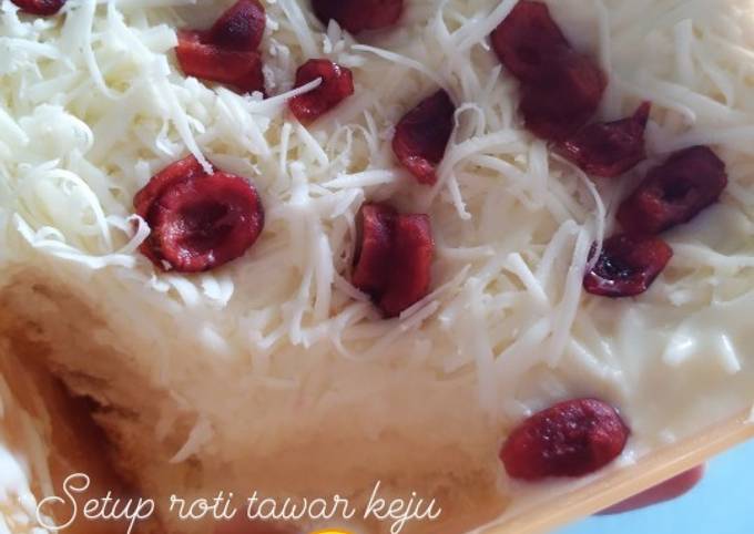 Resep Setup Roti Tawar Keju Cranberry oleh Aisyah'sKitchen - Cookpad