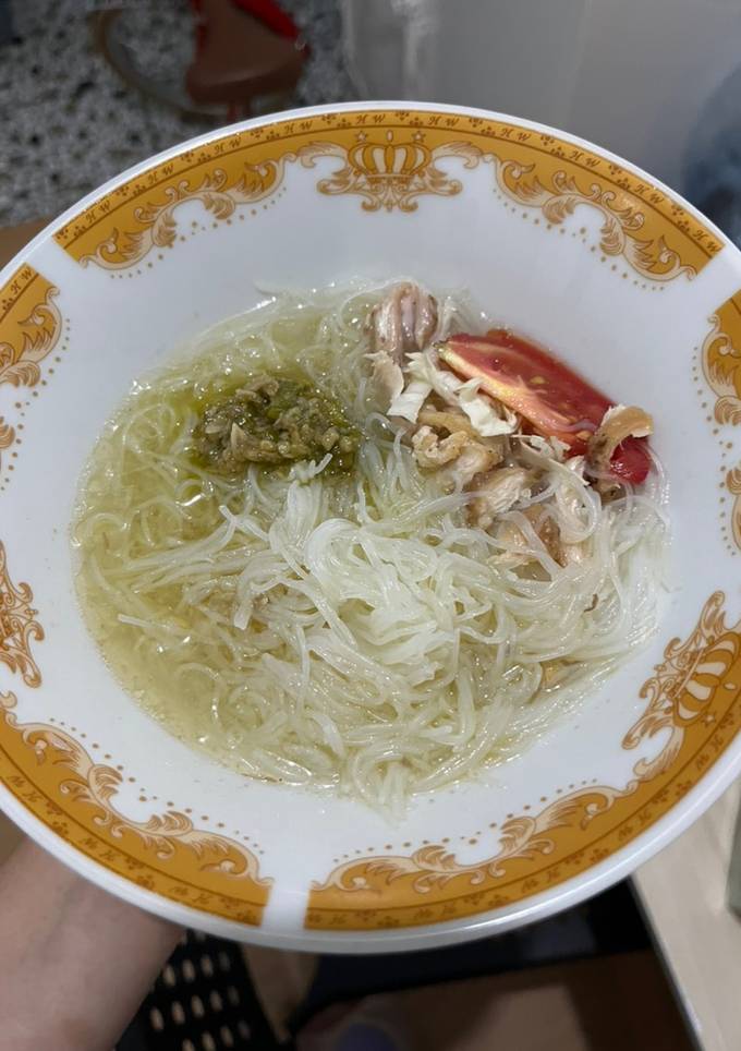 Resep Miesoup medan simpel (mie soun / mie bihun, Soup) oleh fika ...