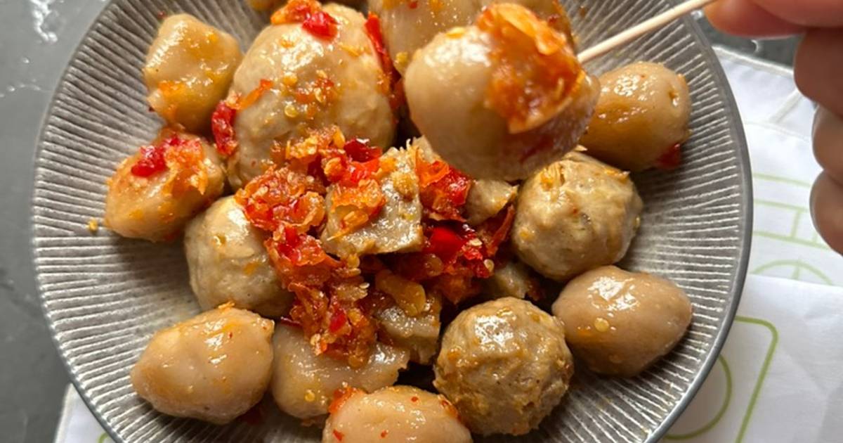 596 resep oseng bakso mercon enak dan mudah - Cookpad