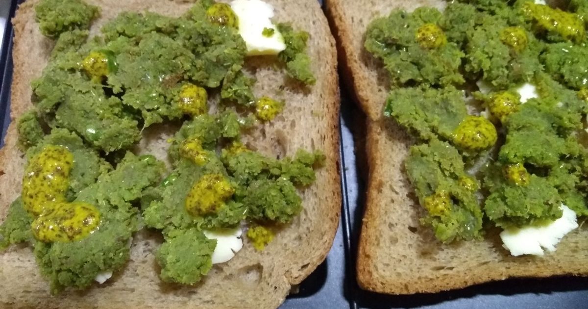 Green Toast Recipe by Kamal Roy Chowdhury - Cookpad