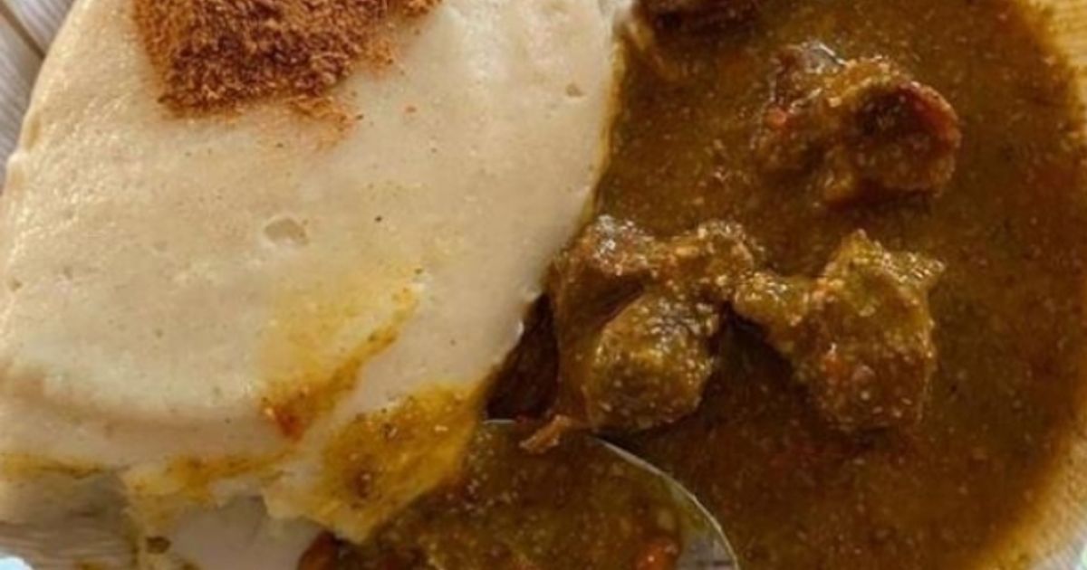 Tuwon Semolina N Dry Okro Soup Recipe by Hadiza Abubakar - Cookpad