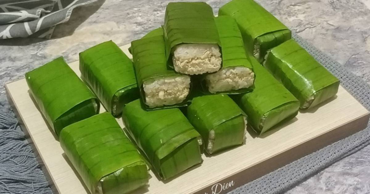 Resep lemper ayam pulen, gurih, dan praktis!