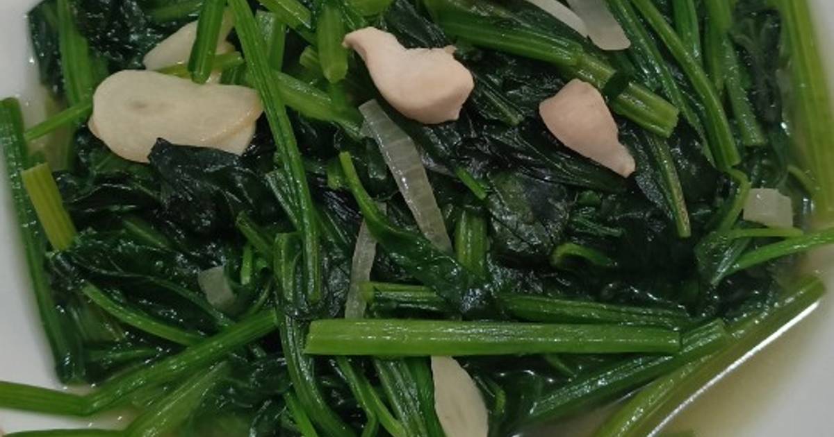 Resep Tumis Horenzo / Bayam Jepang oleh Anna - Cookpad