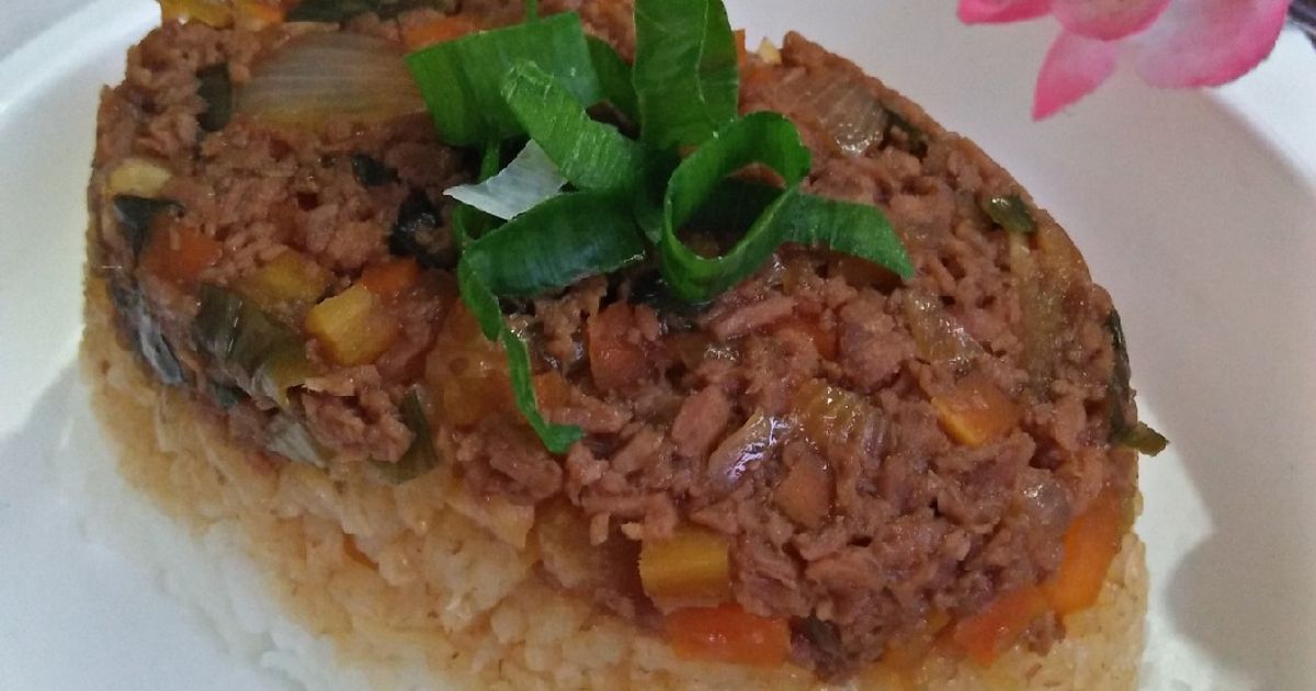 Resep Nasi Tim Daging Sapi oleh Dwi Susanti - Cookpad