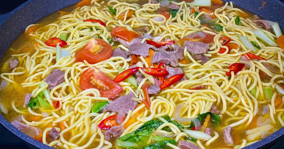 Resipi Mee Rebus Daging Pantai Timur oleh Sesimple Loralin - Cookpad