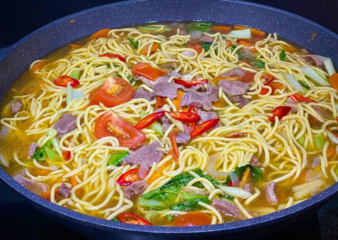 Resipi Mee Rebus Daging Pantai Timur oleh Sesimple Loralin - Cookpad