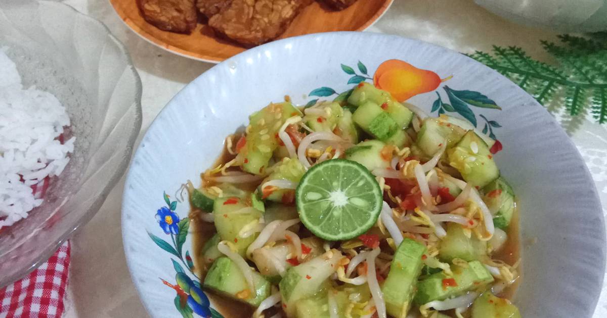 Resep Pencok Timun Tauge oleh Vay Kitchen - Cookpad
