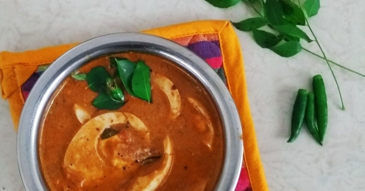 Nadan Mutta Curry Recipe by Rekha Unni - Cookpad