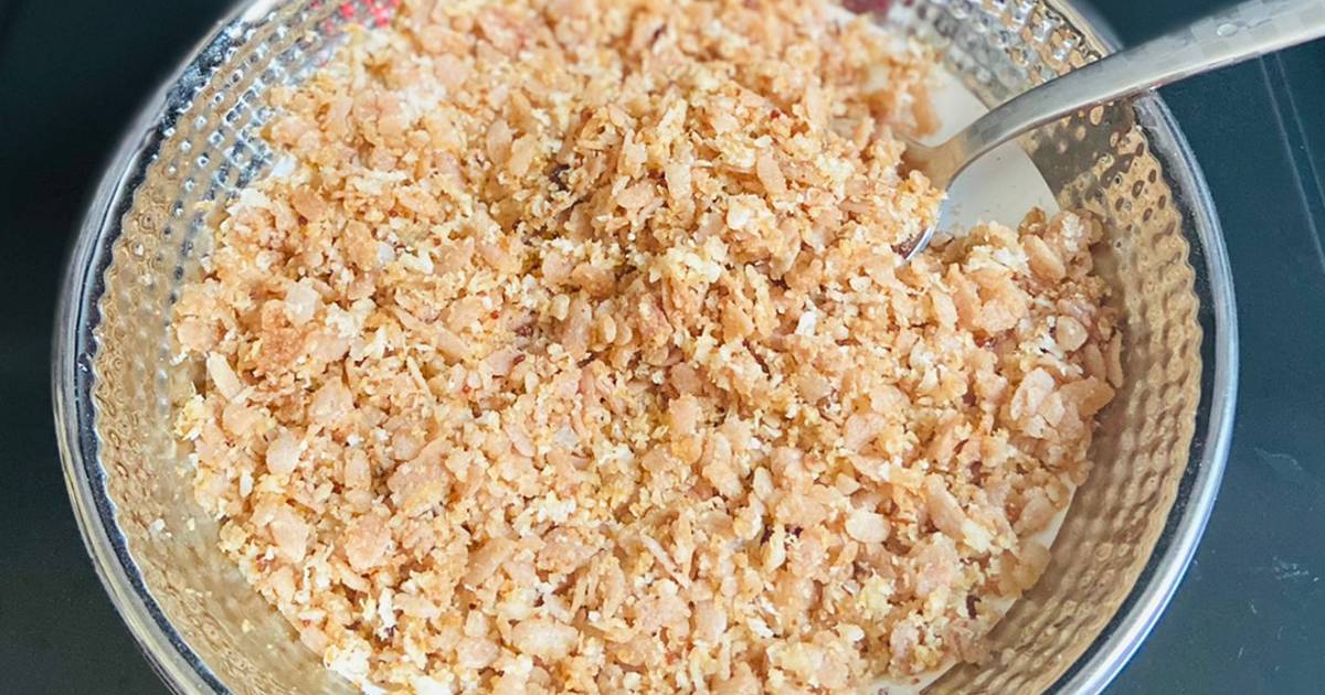 Sweet poha / (no fire) Recipe by Travel with Hena - Cookpad