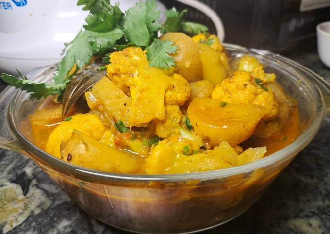 # Dec week2 Aloo govi ki subji Recipe by Archana Devi ( Chaurasia ...