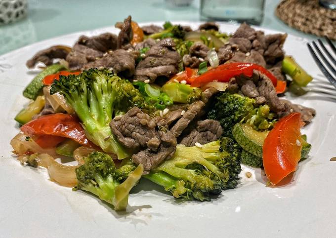 Lomo salteado con vegetales estilo asiático Receta de poramoralhambre ...