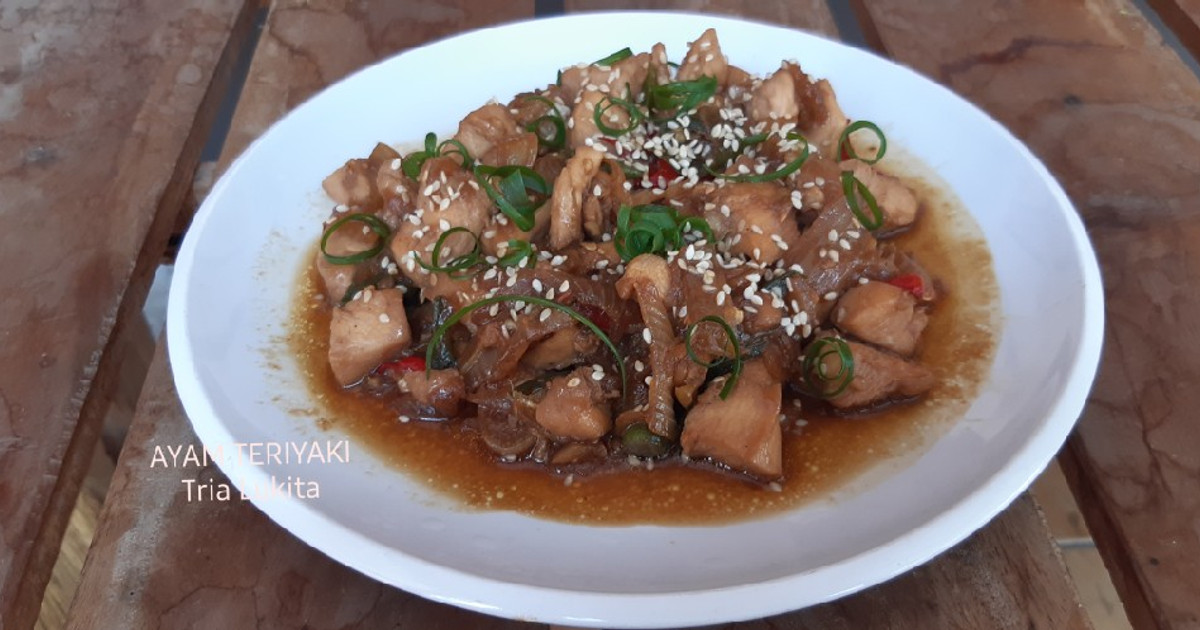 Resep Ayam Teriyaki Delicious oleh Tria Lukita - Cookpad