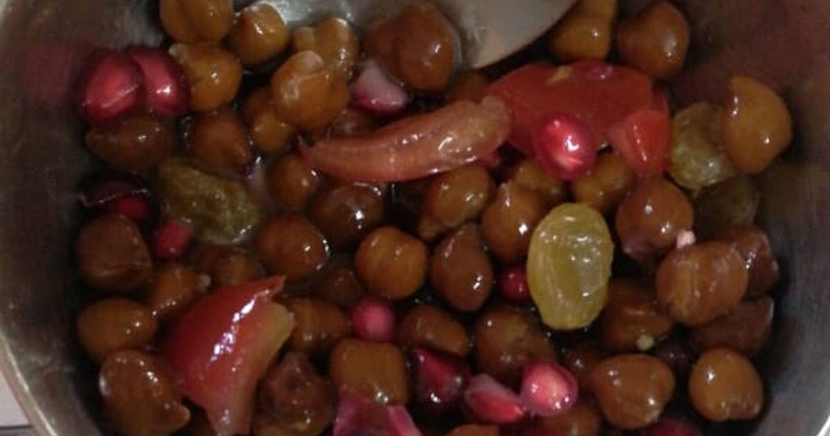 Boiled black gram chat Recipe by Shreya Narang - Cookpad