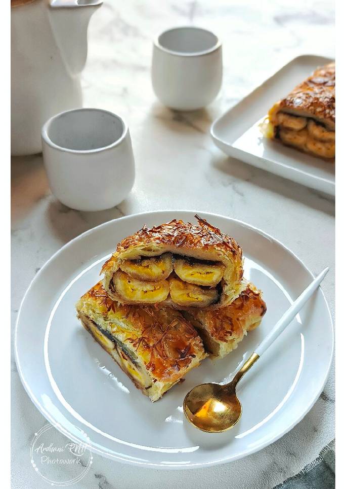 Resep Strudel Pisang Praktis oleh Ardhaniluvnabva - Cookpad