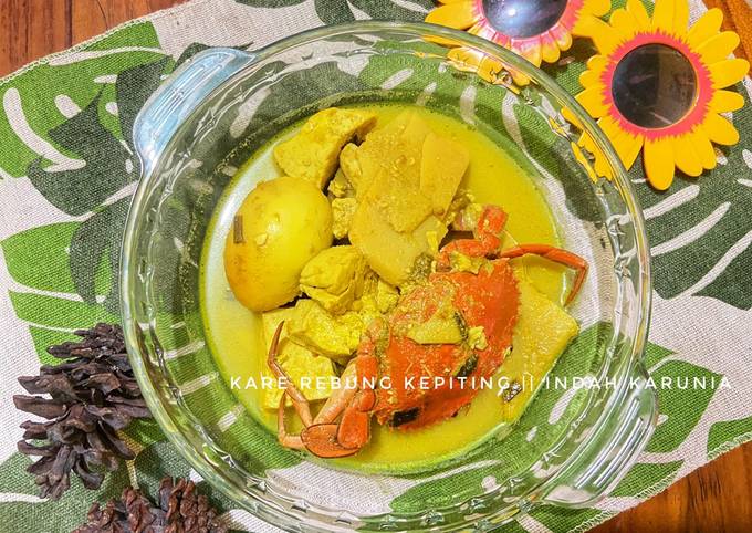 Resep Kare Rebung Kepiting oleh Indah Karunia - Cookpad