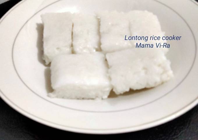 Resep Lontong rice cooker oleh Dapur Mama Vi-Ra - Cookpad