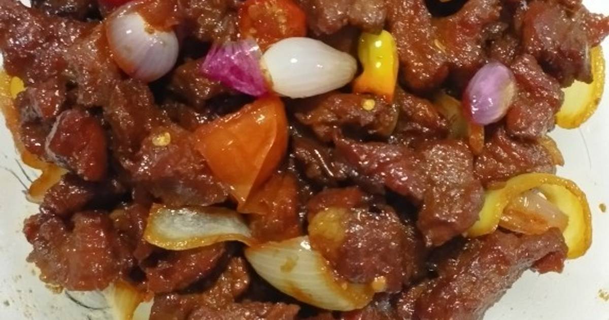Resep Sate sapi goreng oleh Ema Rahmah Fauziyah - Cookpad