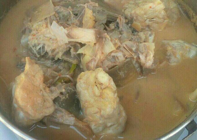 Resep Lodeh Entut Gedang(Ontong Pisang) Tempe Bosok tanpa di gongso ...