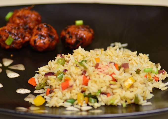 Veg Fried Rice Recipe by Rekha Ramesh - Cookpad