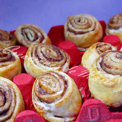 Rollos de cola cao Receta de Las Creaciones de María José- Cookpad