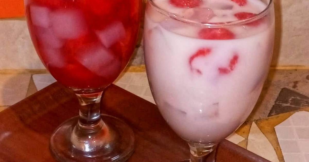 Resep Es Semangka Susu Nata De Coco Merah Putih oleh Fitzaki Kitchen ...