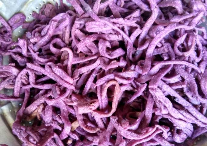 Resep Stik ketela ungu oleh Linda Nur Ayu Oktaviani - Cookpad