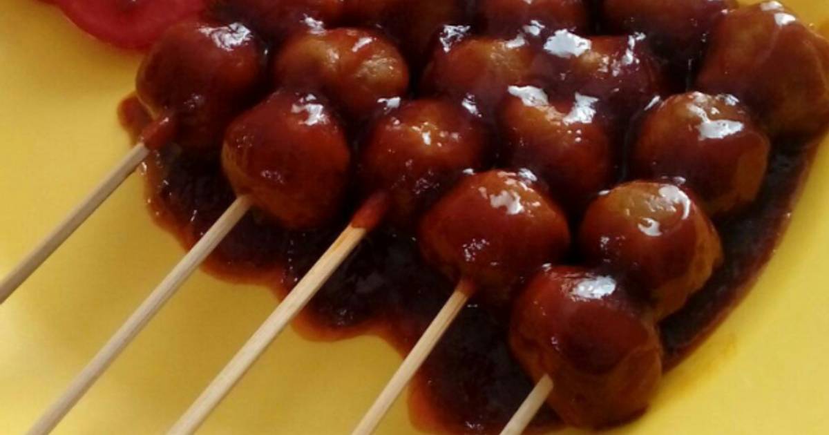 Resep Bakso Sate oleh Wie Haryadie - Cookpad