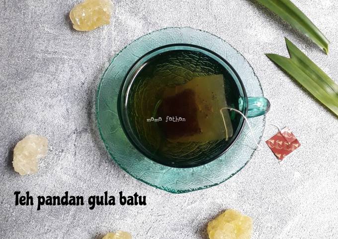 Resep Teh pandan gula batu oleh Mama fathan - Cookpad