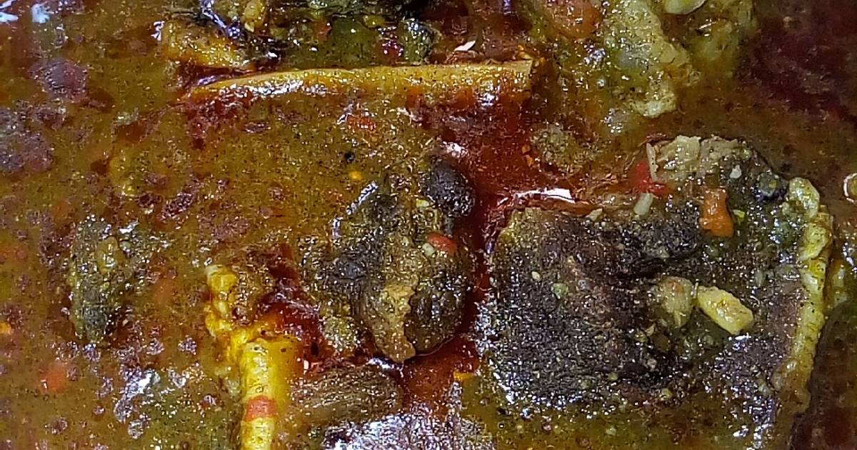 Dry okro soup Recipe by Eeman's Kitchen - Cookpad