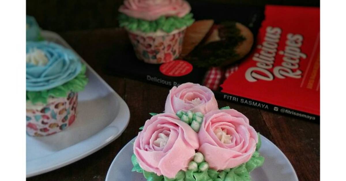 Resep Rose Cupcake oleh Ardhaniluvnabva - Cookpad